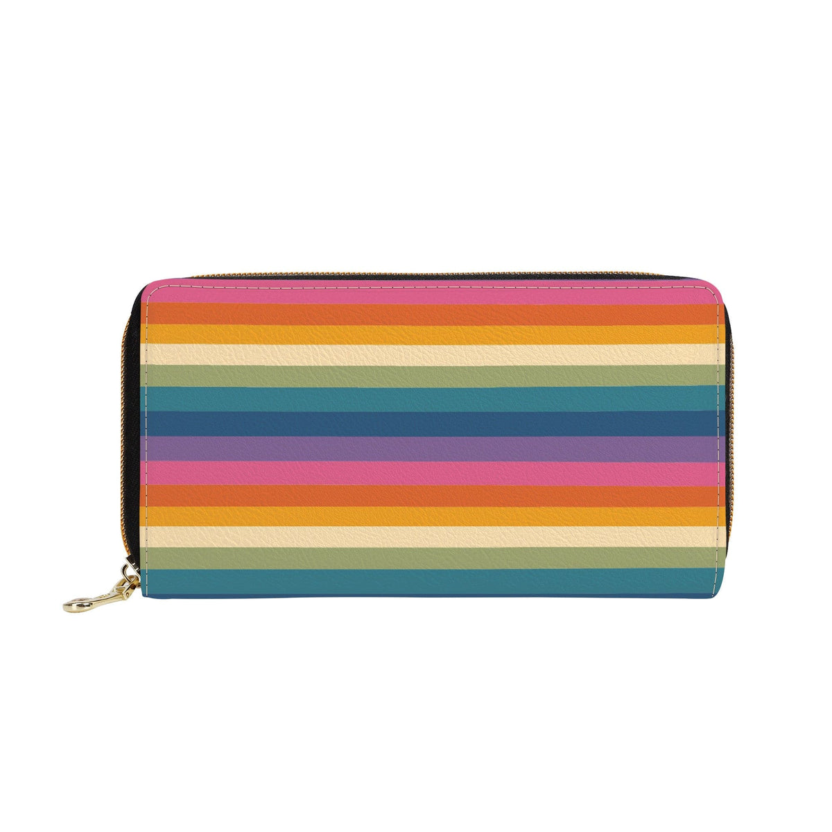 Horizontal Rainbow | Large Leather Zip-Around Wallets for Women ...
