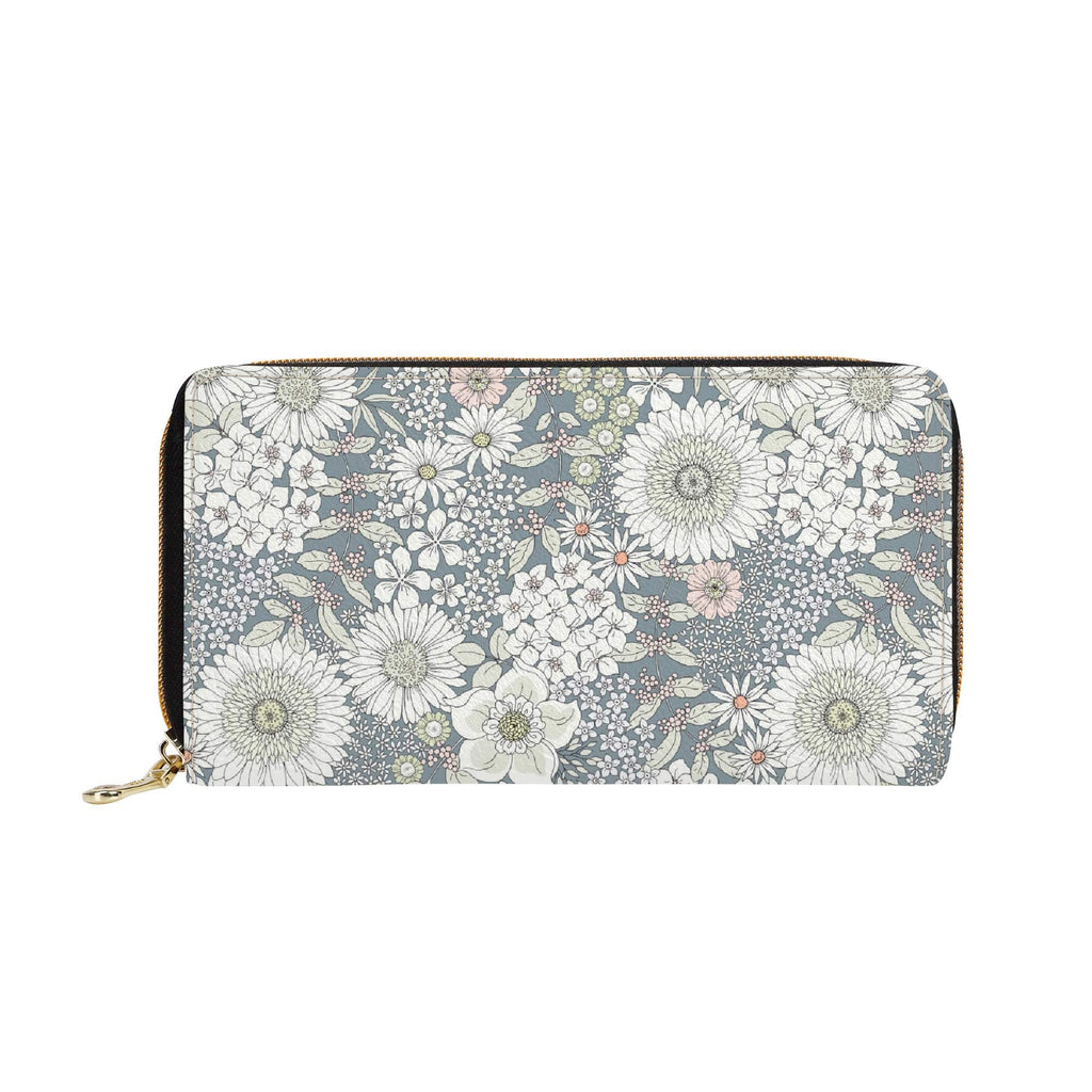 Large Leather Zip-Around Wallets for Women | Raiana's Vibes